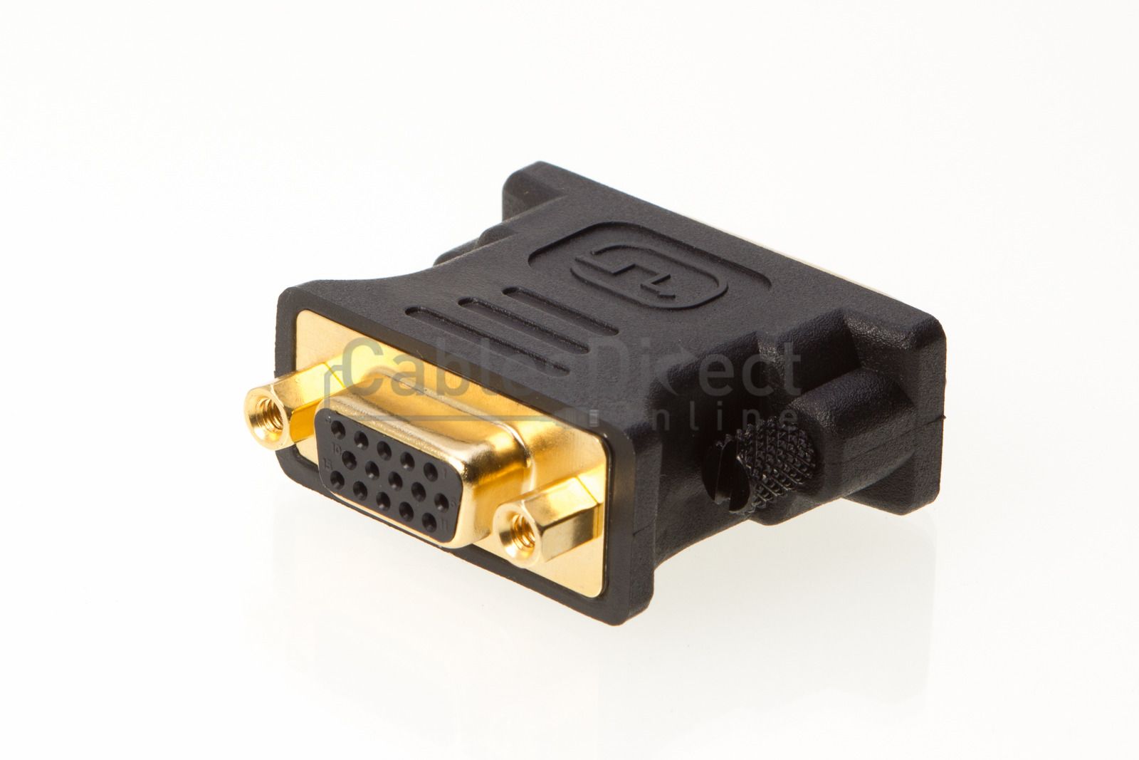 DVI I Male Dual Link To 24+5 VGA 15 Pins Female Adapter PC Monitor ...